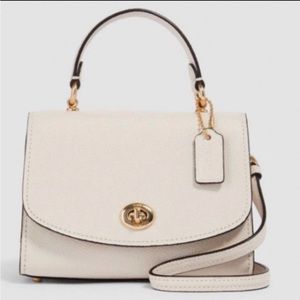 Coach | Bags | Coach Tilly Top Handle Satchel Cream Color | Poshmark